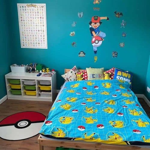 Pokemon Bedroom Ideas: Décor Accessories and Design Layout
