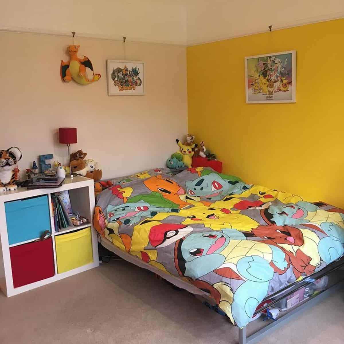 Pokemon Bedroom Ideas: Décor Accessories and Design Layout
